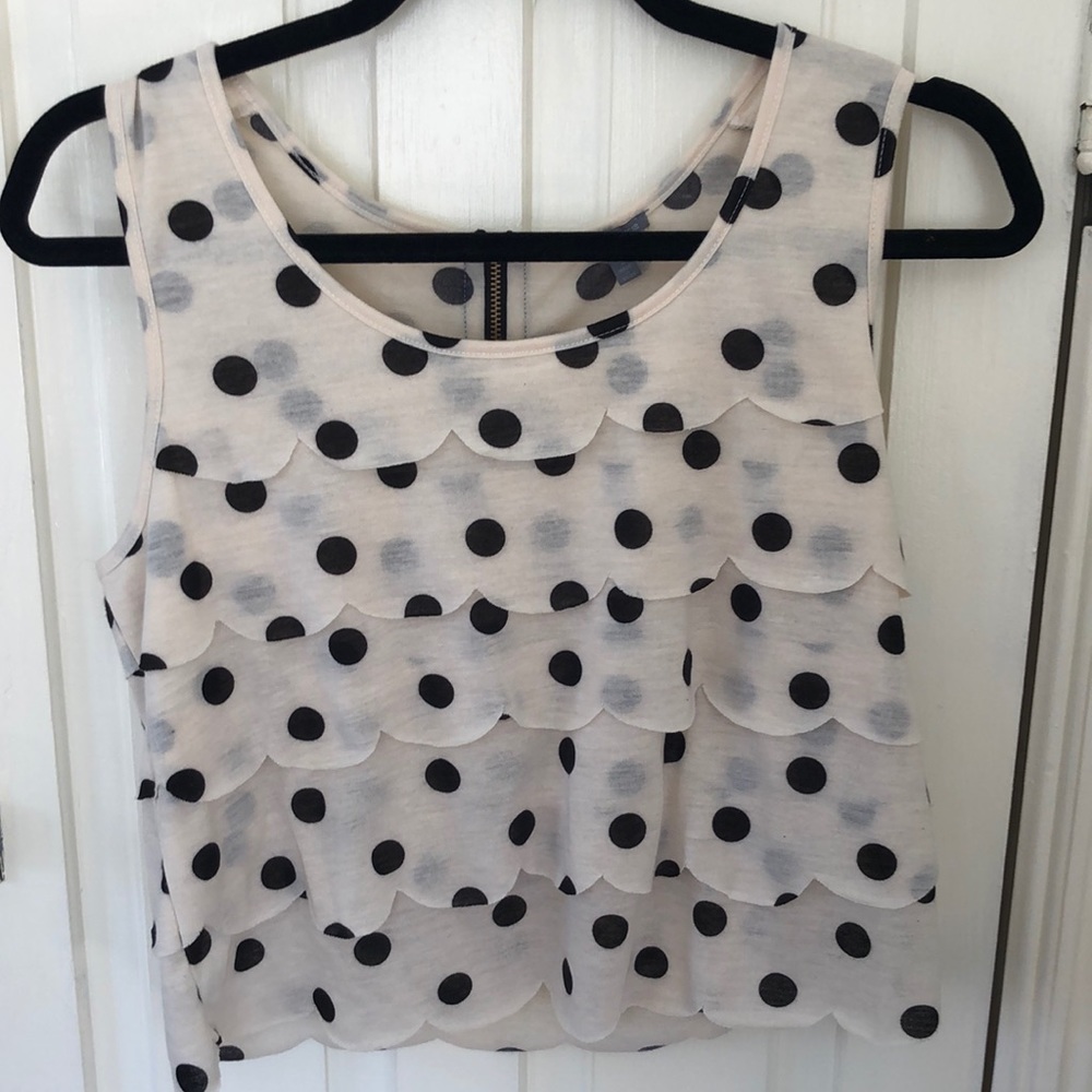 Crop Top Poka-Dot - Gem